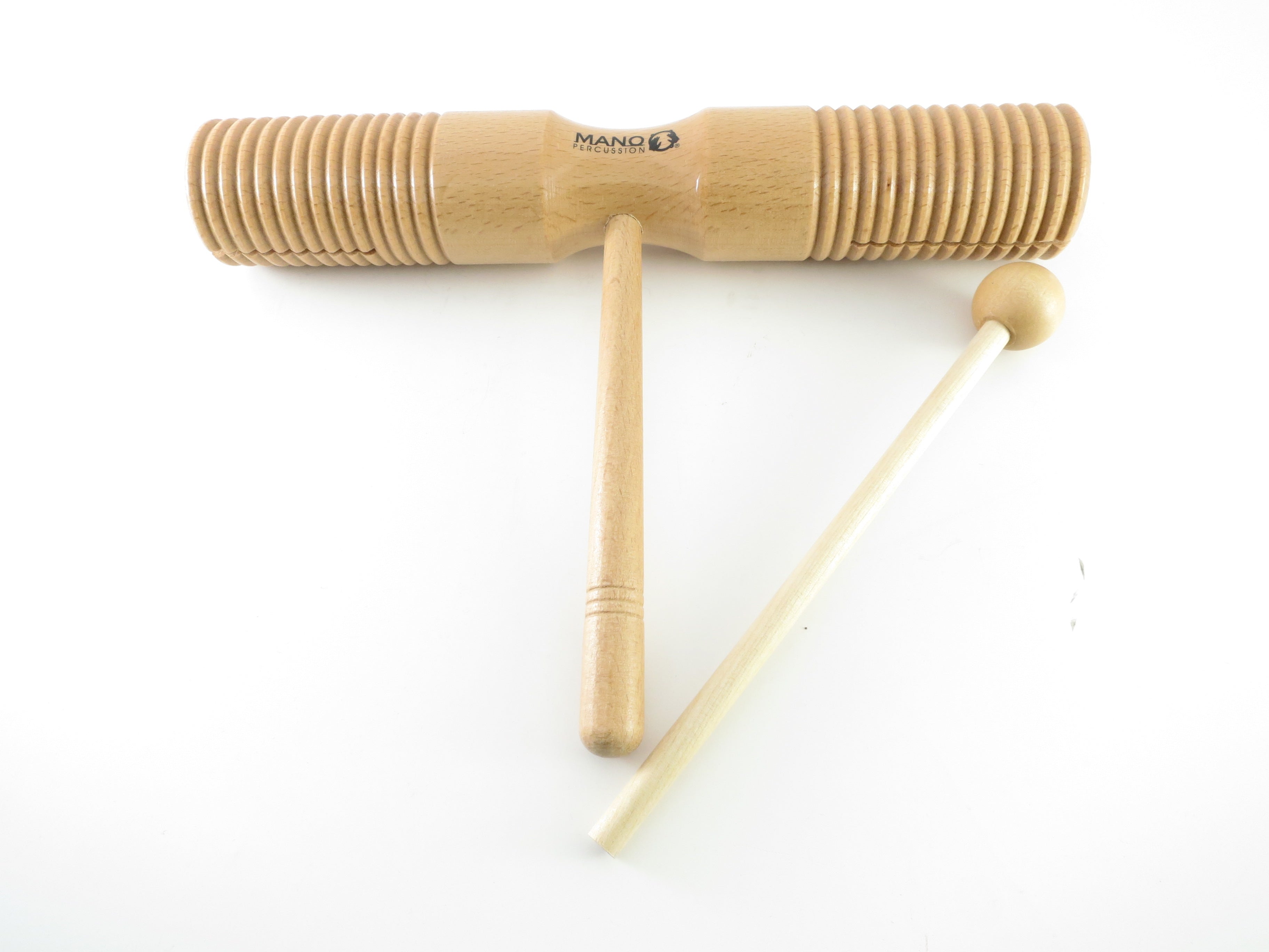 Mano Percussion Double Tone Block with Beater - Small