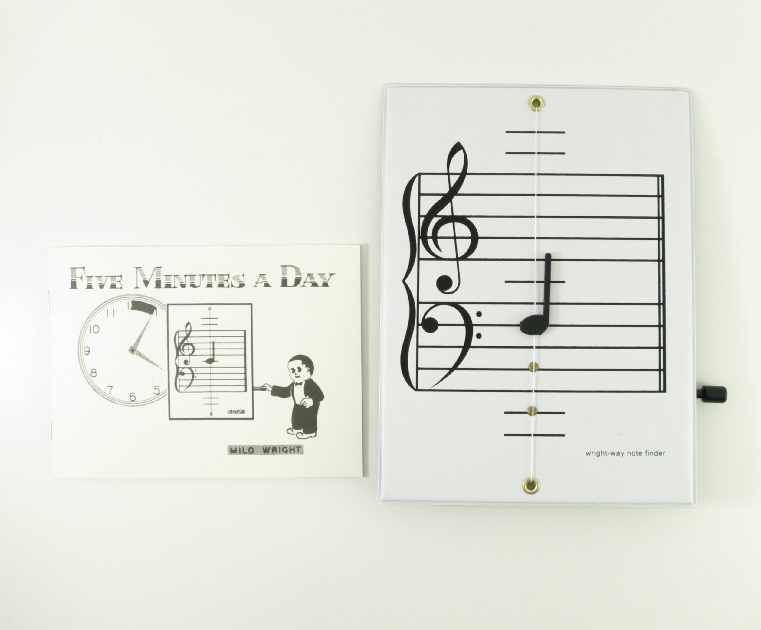 Wright-Way Note Finder with Booklet